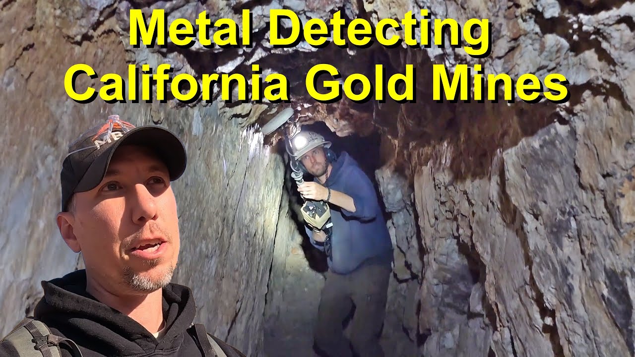 Metal Detecting & Exploring California Gold Mines - YouTube