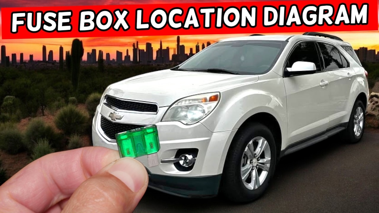 CHEVROLET EQUINOX Fuse Box Location Diagram 2010 2011 2012 2013 2014 ...