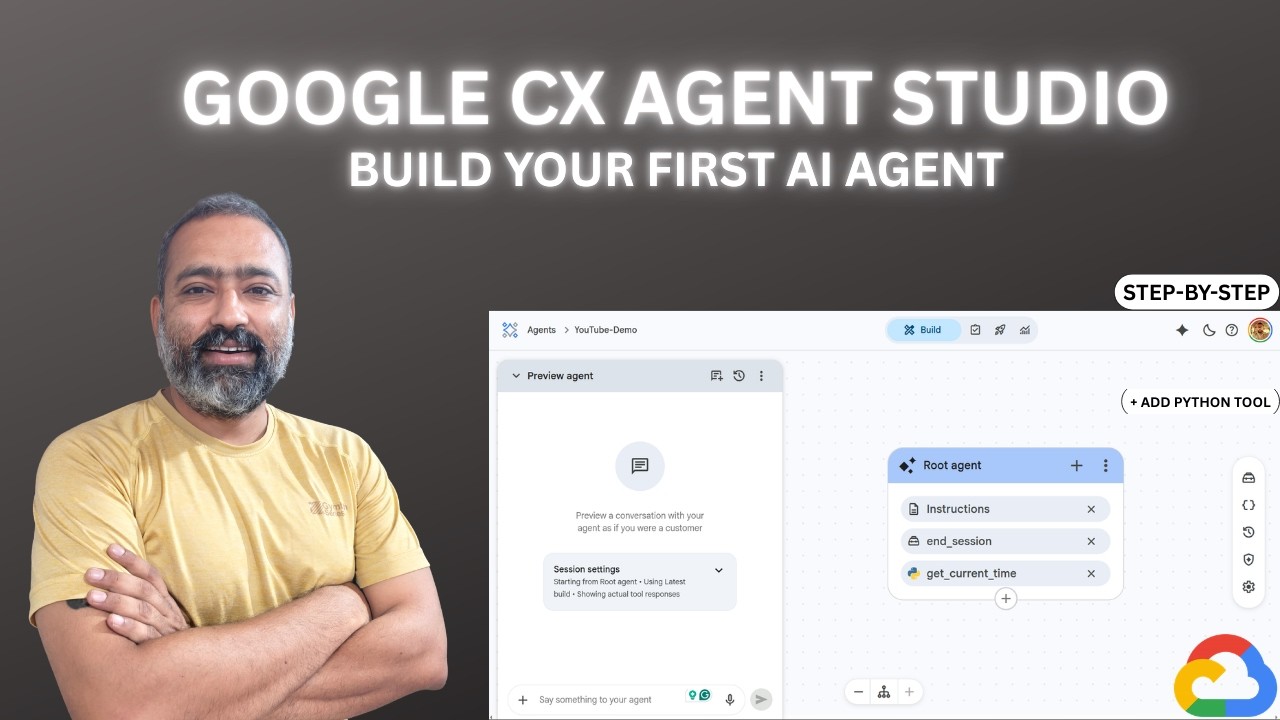 Google AI Agent Studio Tutorial - Build Your First AI Agent Step-by ...