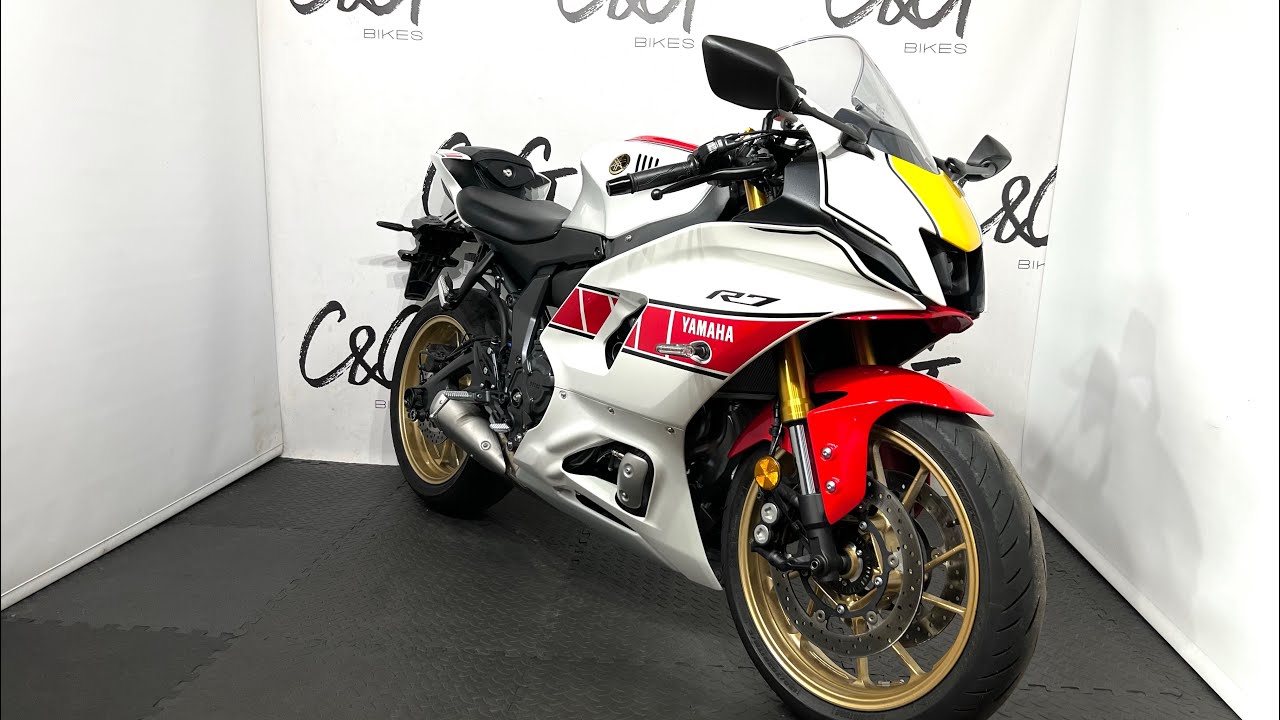 Yamaha R7, Anniversary Edition Walk Around Video - YouTube