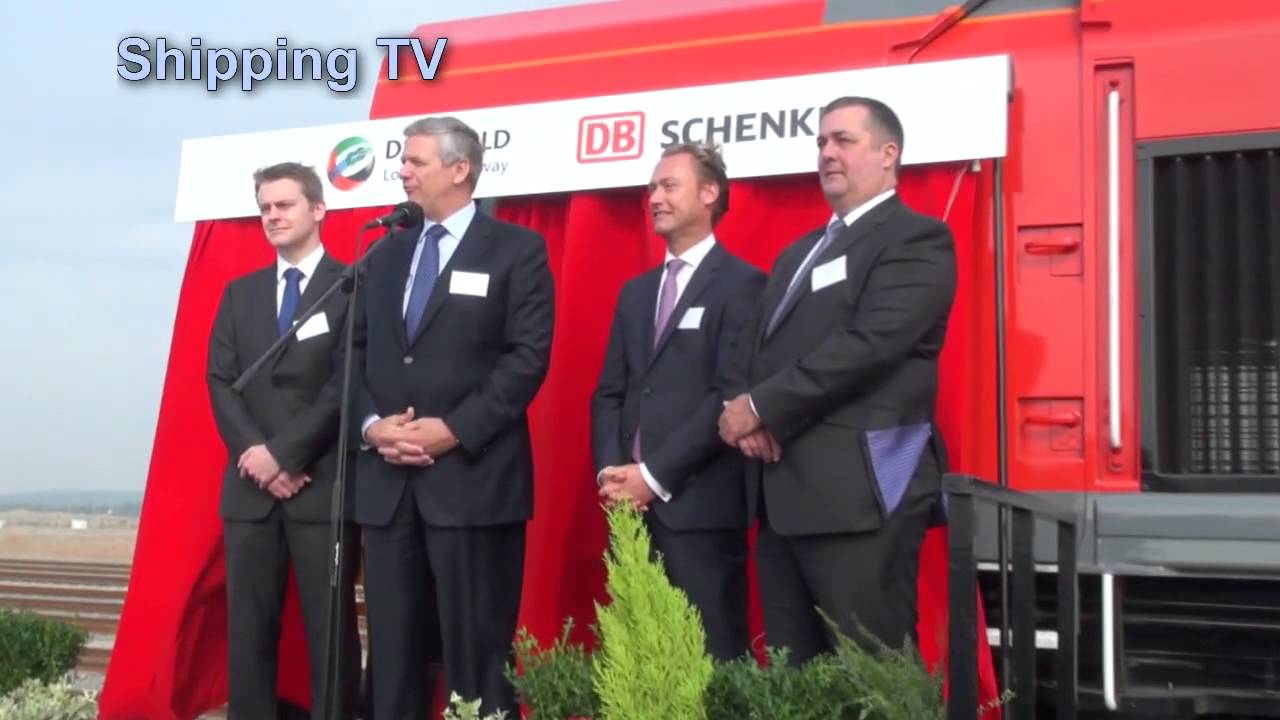 DB Schenker name new loco for new port: - YouTube