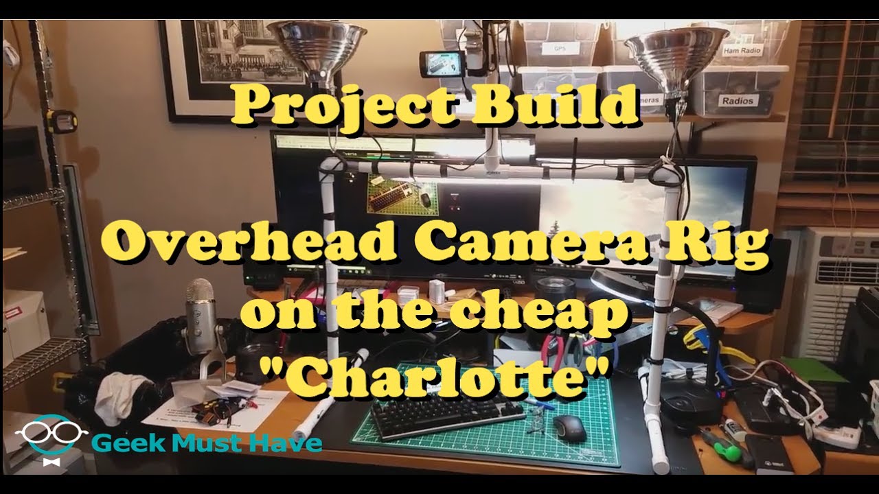 DIY PVC overhead camera rig on the cheap GMH-011 - YouTube