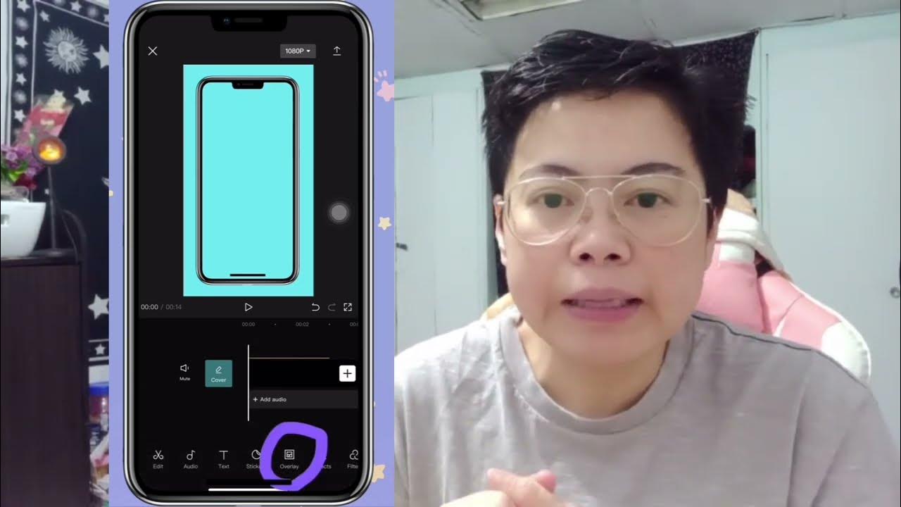 Paano maglagay ng Cellphone background gamit ang Capcut - YouTube
