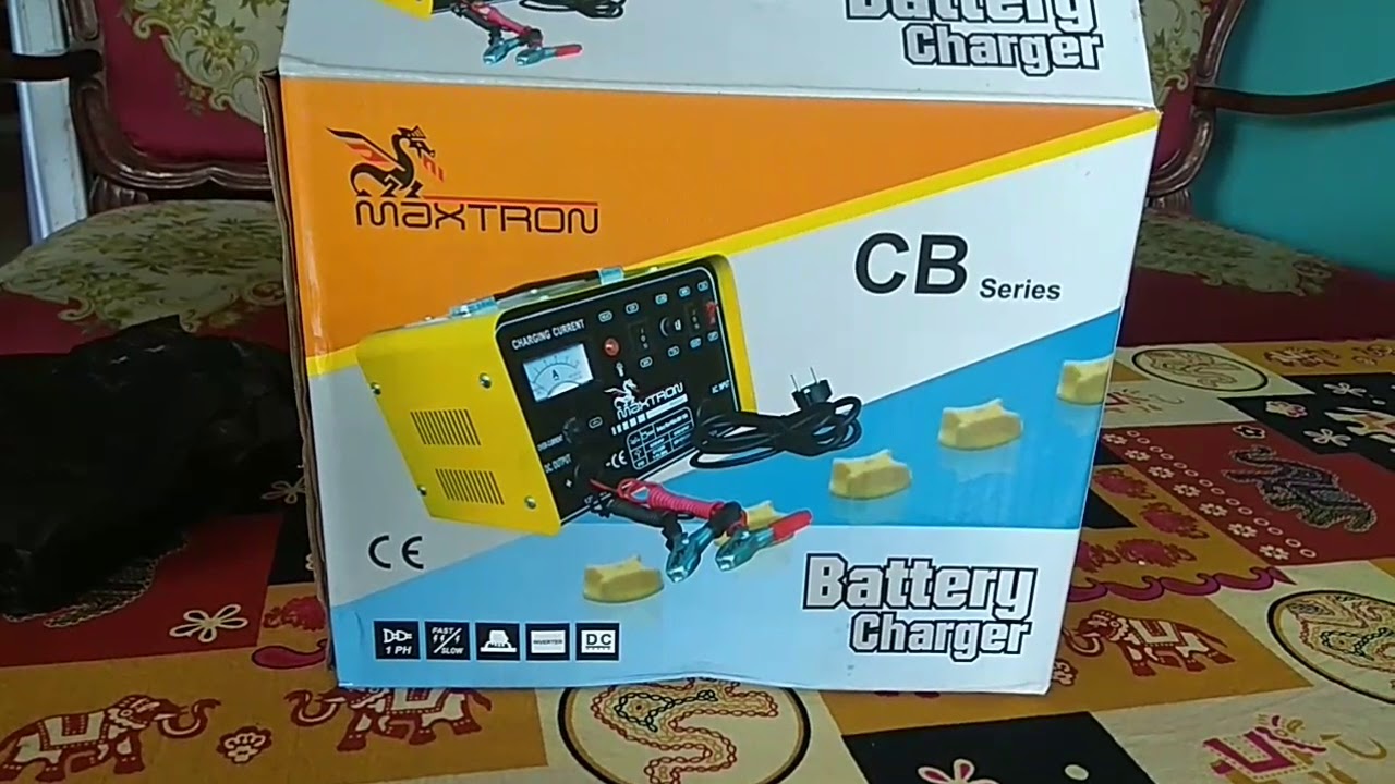 Charger battery merek Maxtron 20 A dimodifikasi - YouTube
