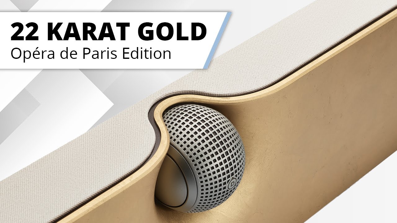Devialet Dione Opéra de Paris - 22K Mondgold premium Dolby Atmos ...