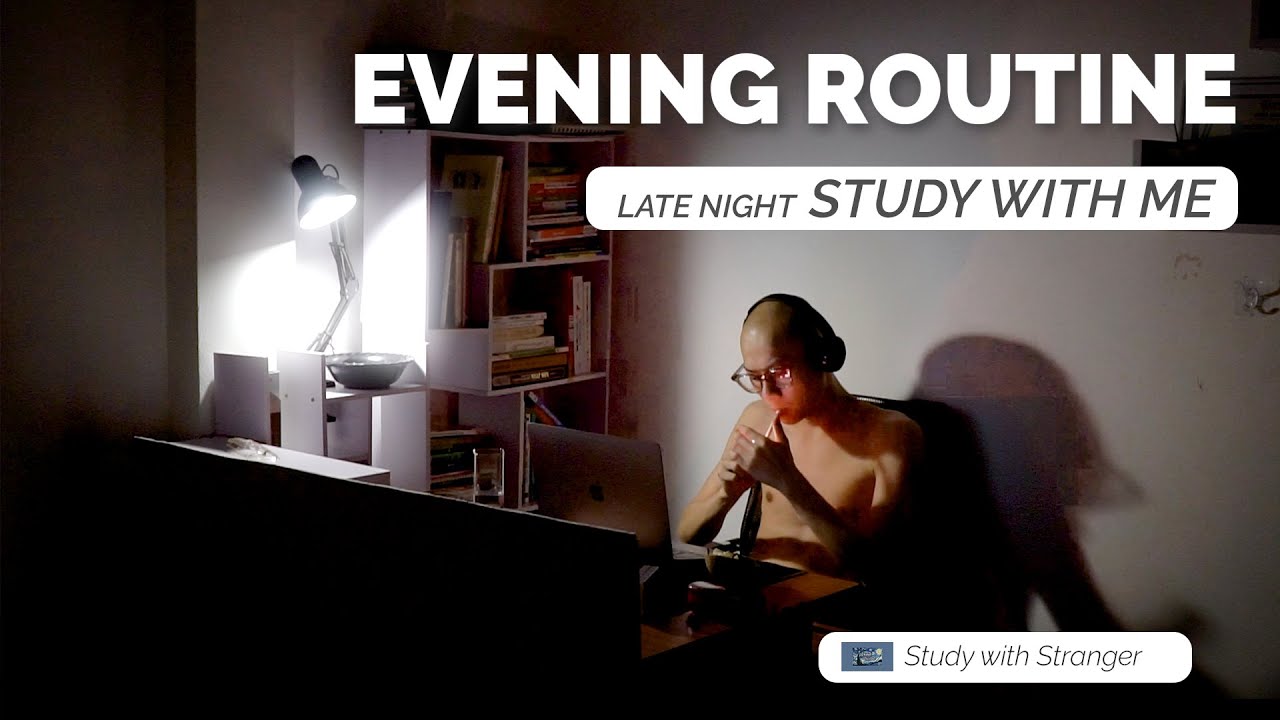 Evening Routine | Self-study at home | STRANGER - Student of Life - YouTube