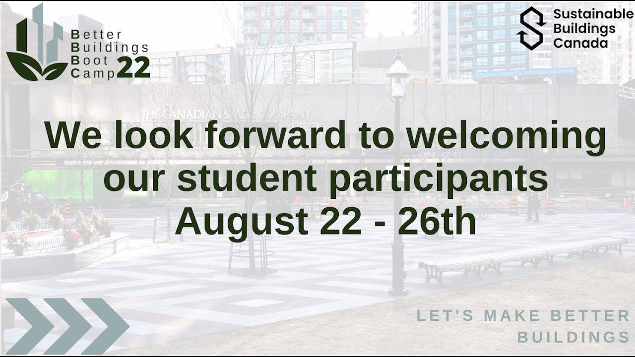 The 2022 Better Buildings Boot Camp - YouTube