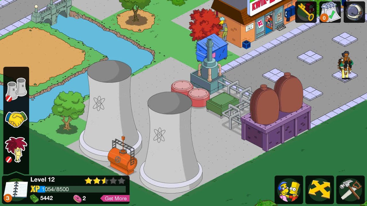 The Simpsons ( Tapped Out ) Part: 21 - Nuclear power plant - YouTube