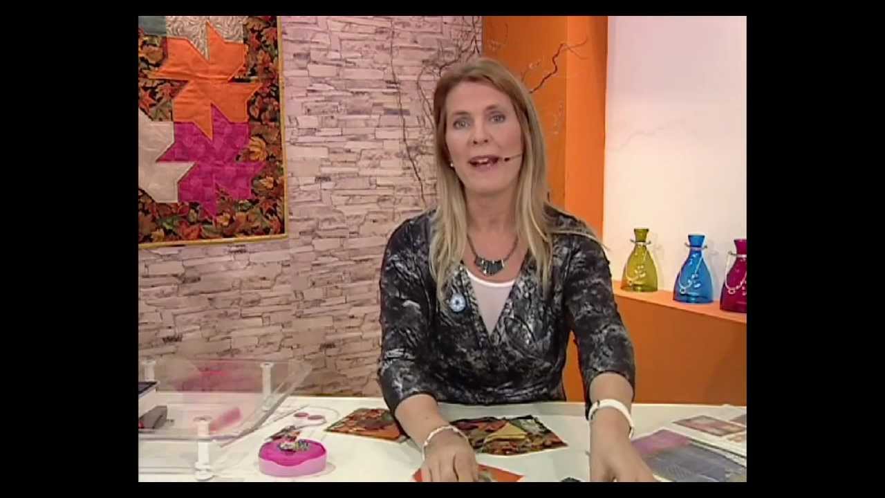 Carolina Rizzi - Bienvenidas TV - Patchwork un Tapiz de Hojas de Otoño ...