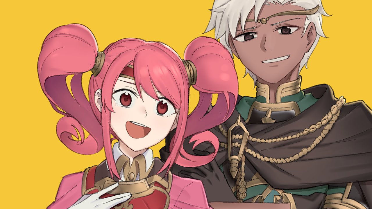 「Mae & Boey - Fire Emblem Echoes」Illustration Making【Clip Studio Paint ...