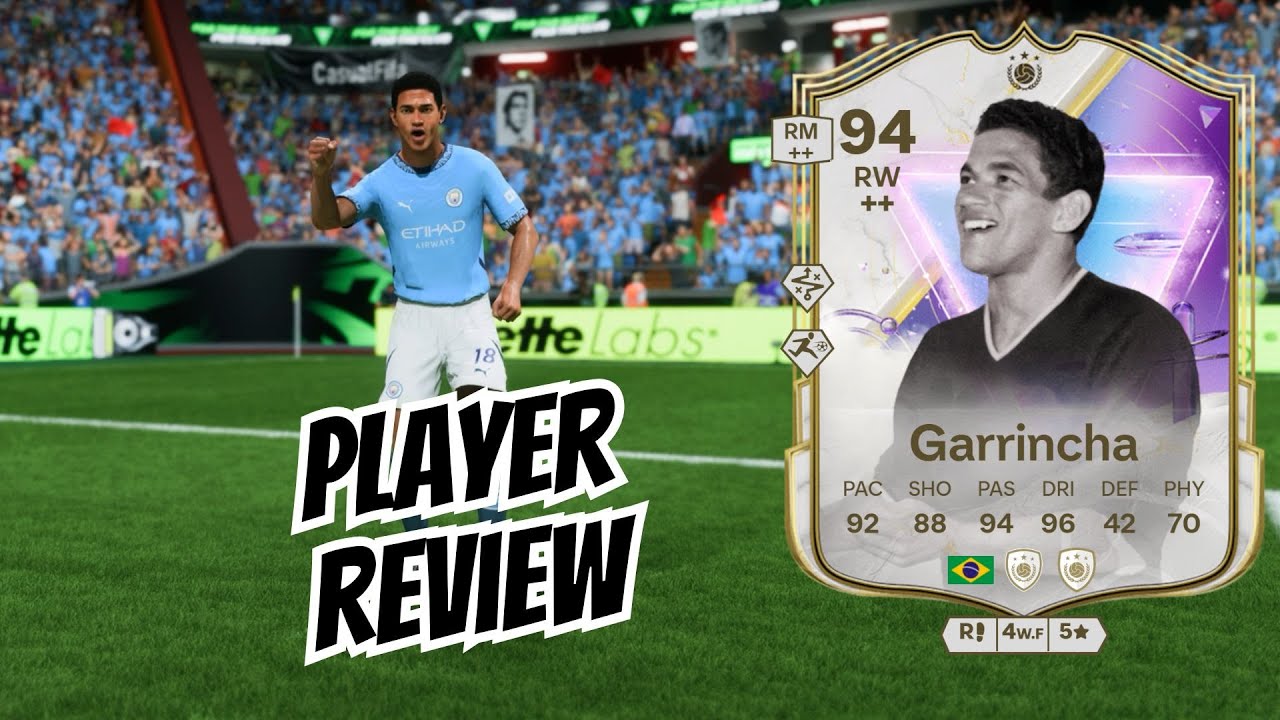 94 Future Stars Icon Garrincha is BROKEN !!! - YouTube