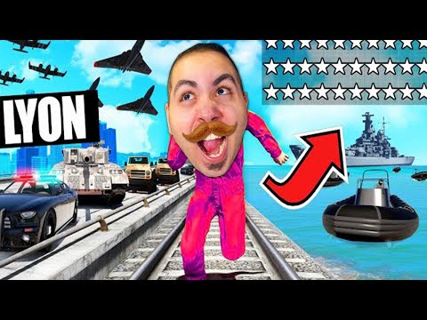 COSA SUCCEDE SE OTTIENI 20 STELLE DI POLIZIA SU GTA5?!