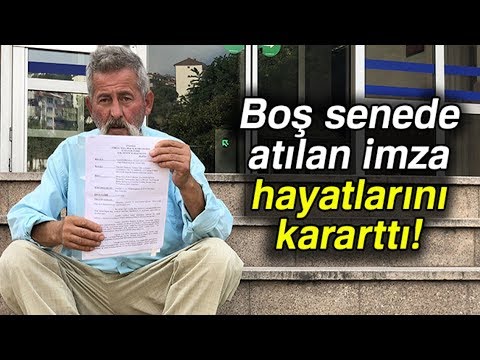 Boş Senede İmza Atıp E-Devlet Şifresini Verdi, Hayatı Karardı