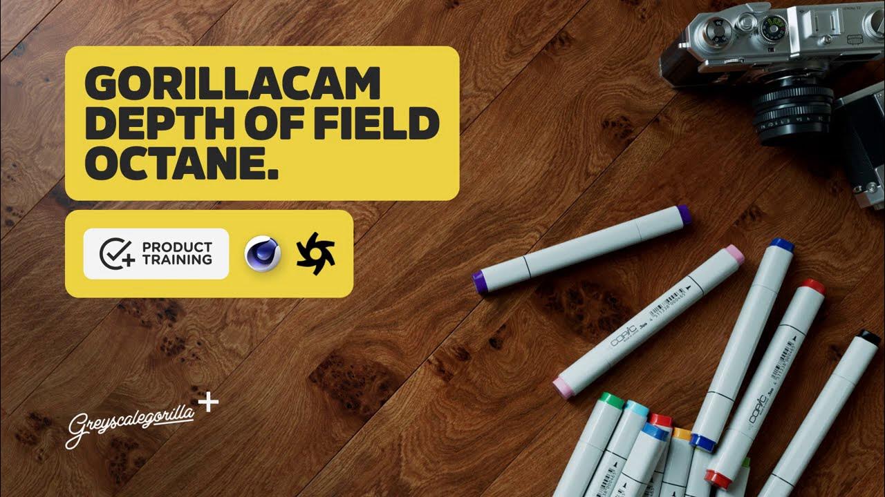 Set up Depth Of Field in Octane, Redshift, and Arnold using GorillaCam in C4D | Product Training ...