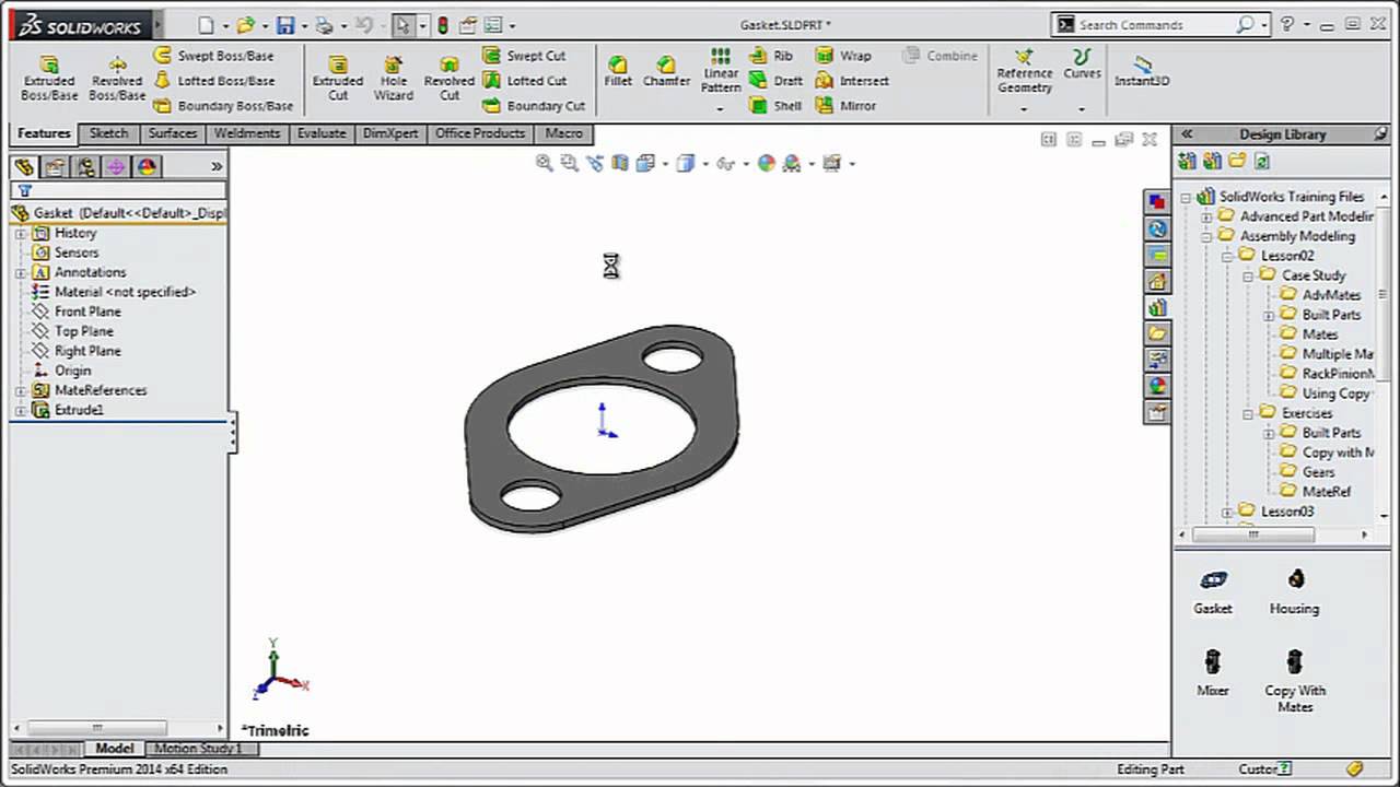 SolidWorks Tutorial: Mate References - YouTube