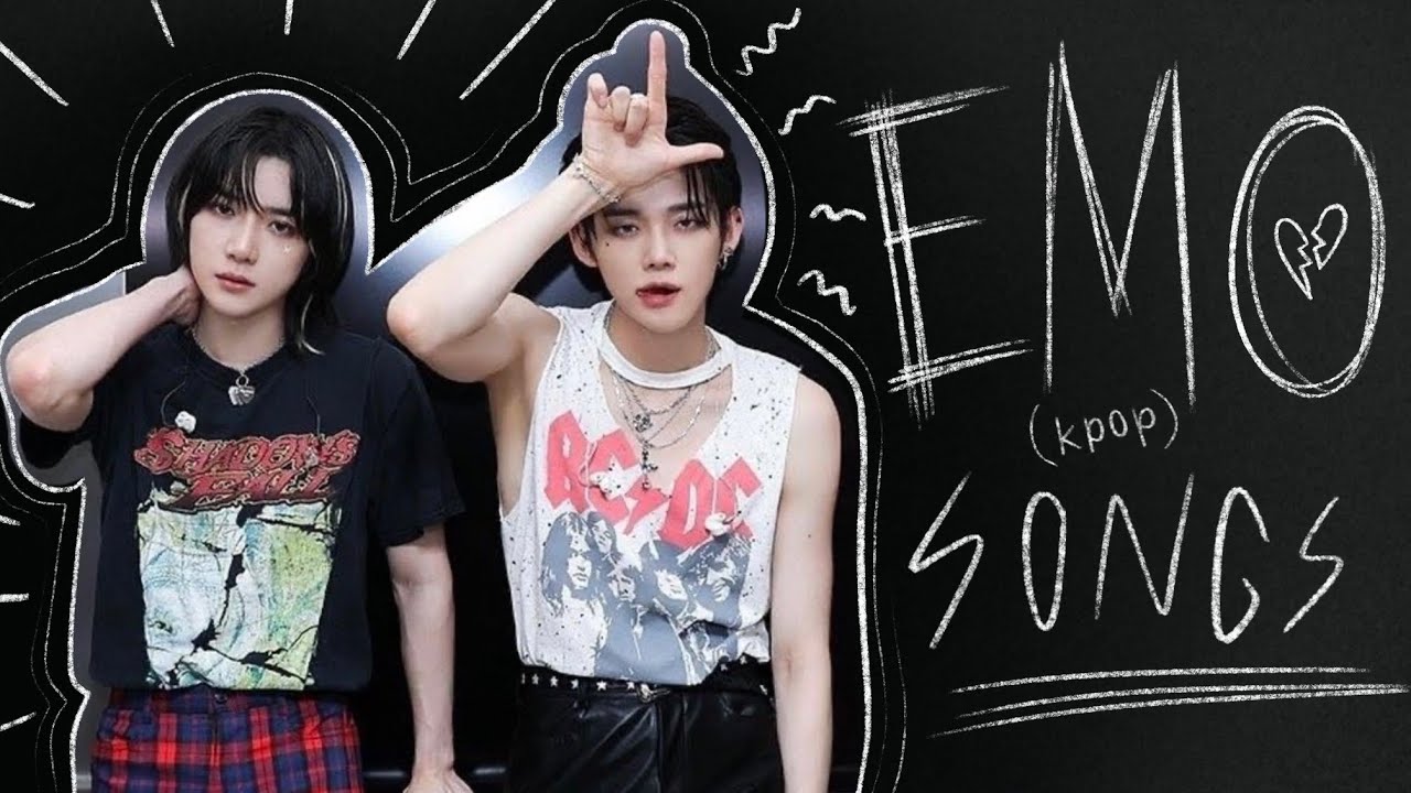 kpop songs for my fellow emo stans - YouTube