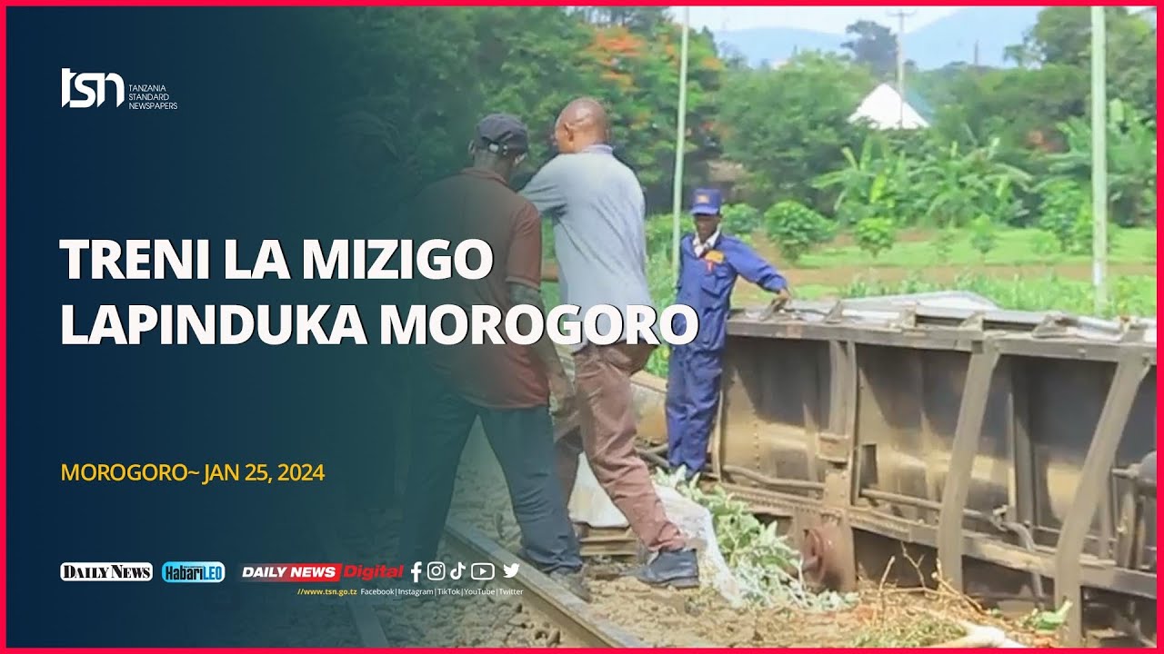 TRENI LA MIZIGO LAPINDUKA MOROGORO - YouTube