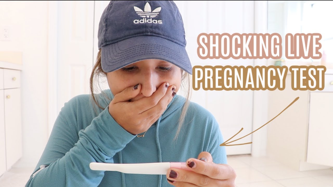 LIVE PREGNANCY TEST! FINDING OUT! - YouTube
