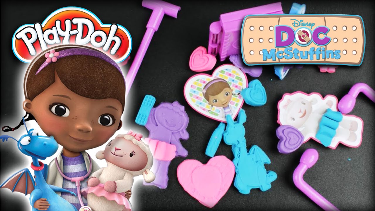 ♥ Play-Doh Doc McStuffins Doctor Kit Playset (Disney Junior Playdough ...