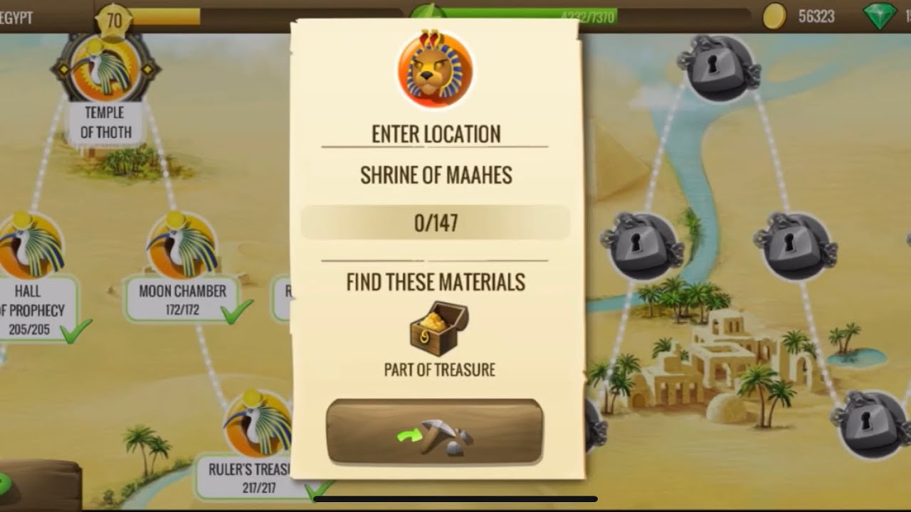 Shrine of Maahes - Egypt [Diggy's Adventure] - YouTube