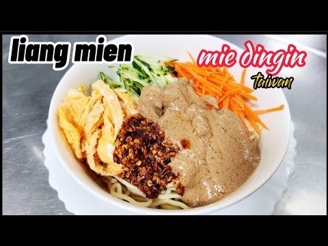 cara membuat liang mien taiwan (mie dingin) makanan khas taiwan ...