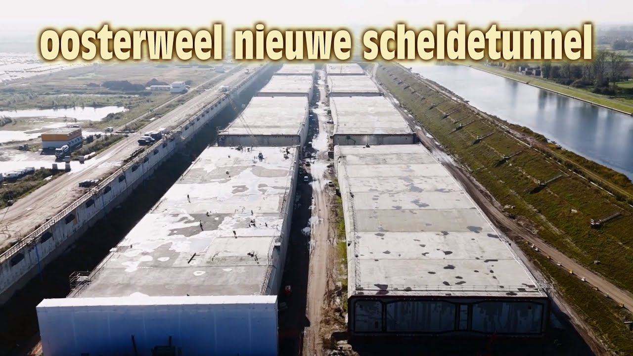 How They Built the Oosterweel's Giant Tunnel Sections - YouTube