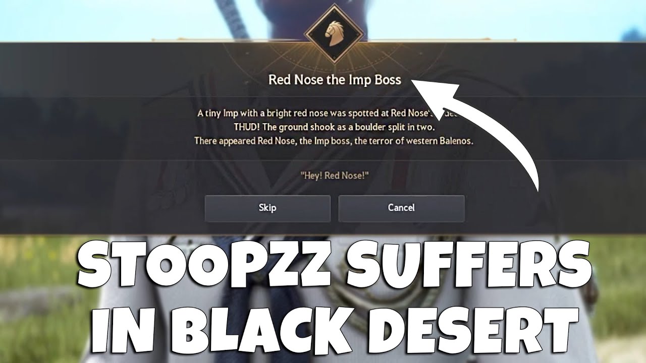 Stoopzz's Warrior struggling with Red Nose in Black Desert.. - YouTube