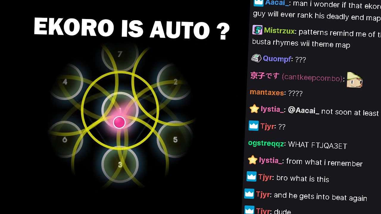 Ekoro is Auto Mod in osu! - YouTube