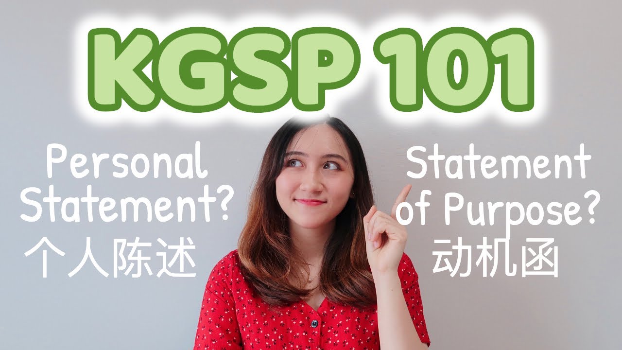 Ep. 2: How I wrote my documents for KGSP + my Tips! | GKS Korean ...