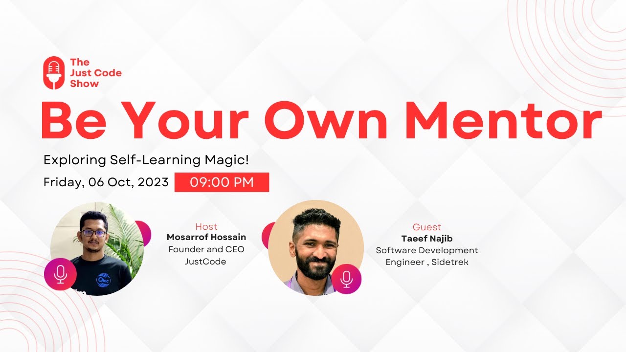 Be Your Own Mentor: Exploring Self-Learning Magic! | The JustCode Show E-12 - YouTube