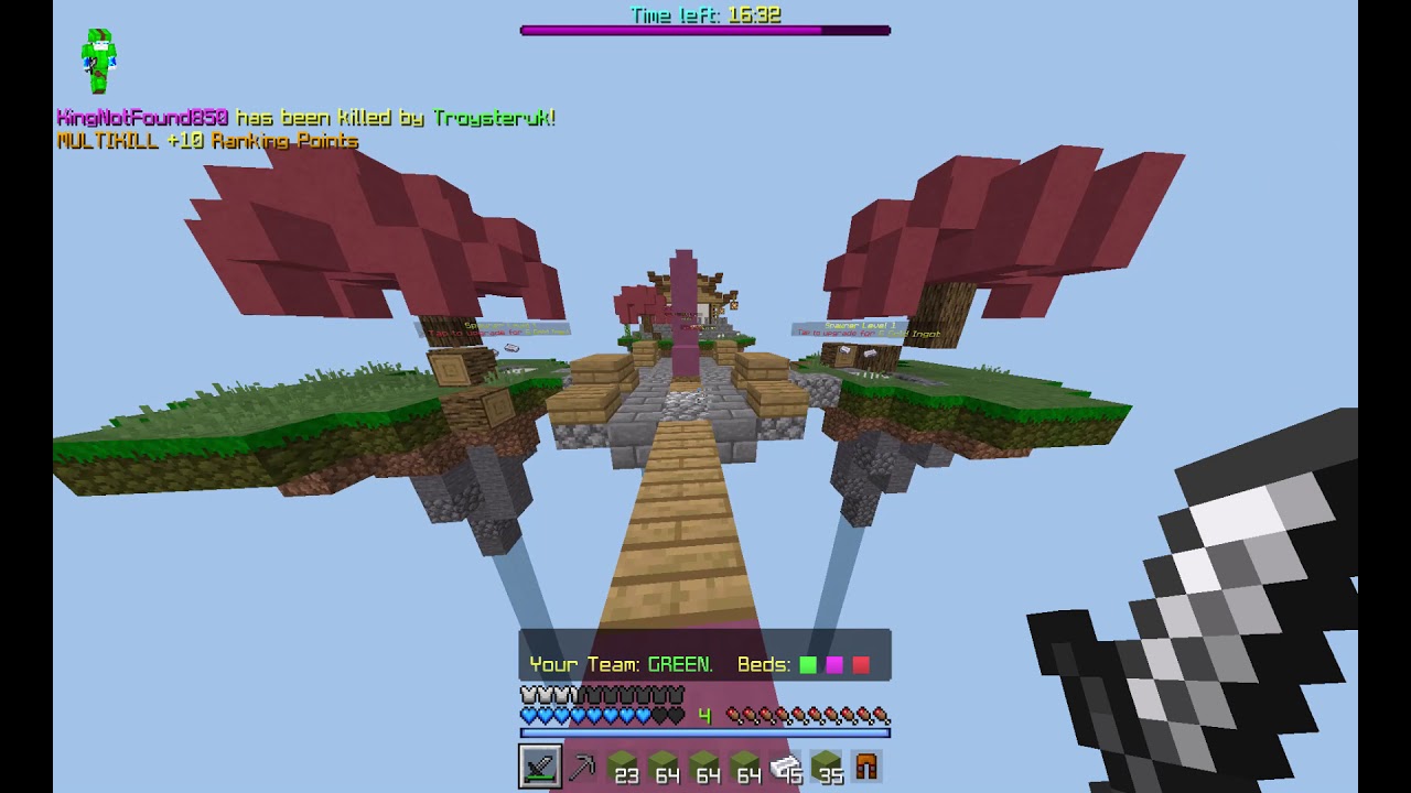 Minecraft Lifeboat Doubles Bedwars #3 - YouTube