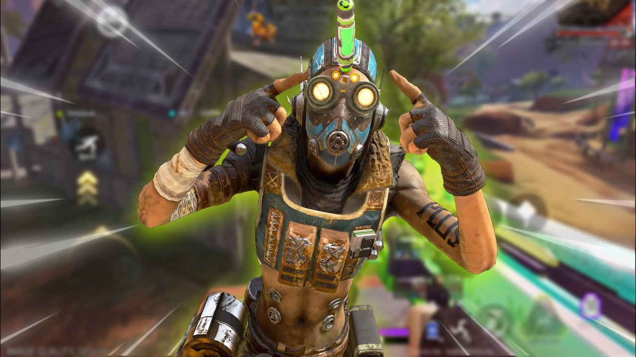 OCTANE PRO MOVEMENTS in Apex Legends Mobile | 5 finger claw gameplay ...