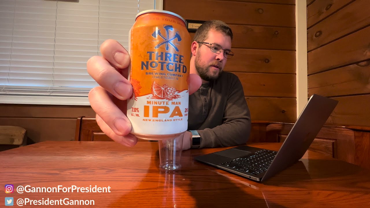 Minute Man IPA by Three Notch'd Brewing Co. | Beer Review - YouTube