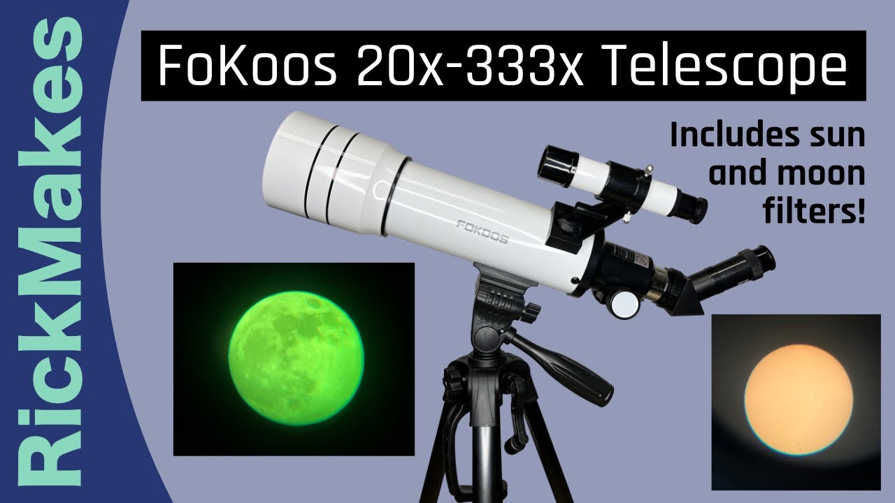 FoKoos 20x-333x Telescope - YouTube