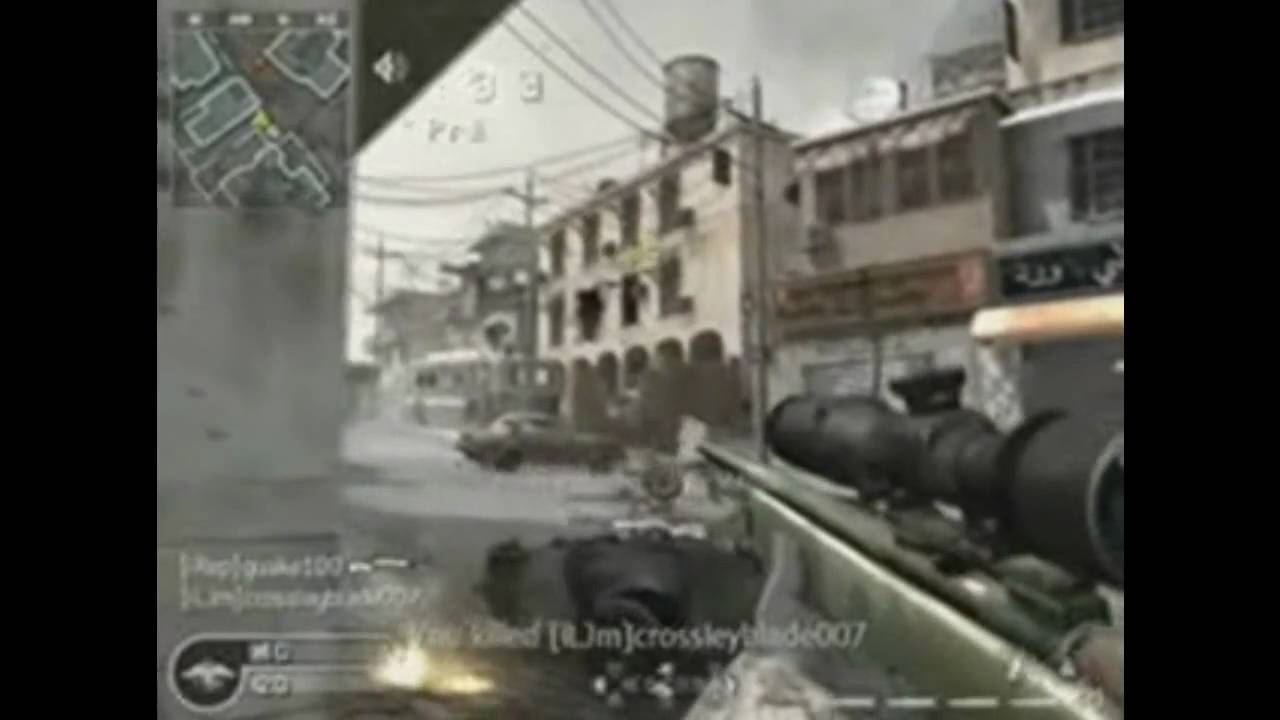 "Matrix Reloaded" | Cod4 1v1 M40A3 Sniper Montage | - YouTube