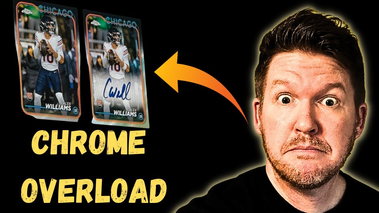 2024 Topps Chrome Football Card Preview + More Rookie Debut Patches - YouTube