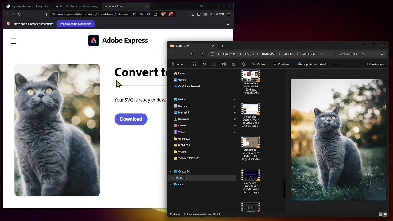 Videoguide - Convert Raster Into Vector Graphics, Free Adobe Web Tool ...