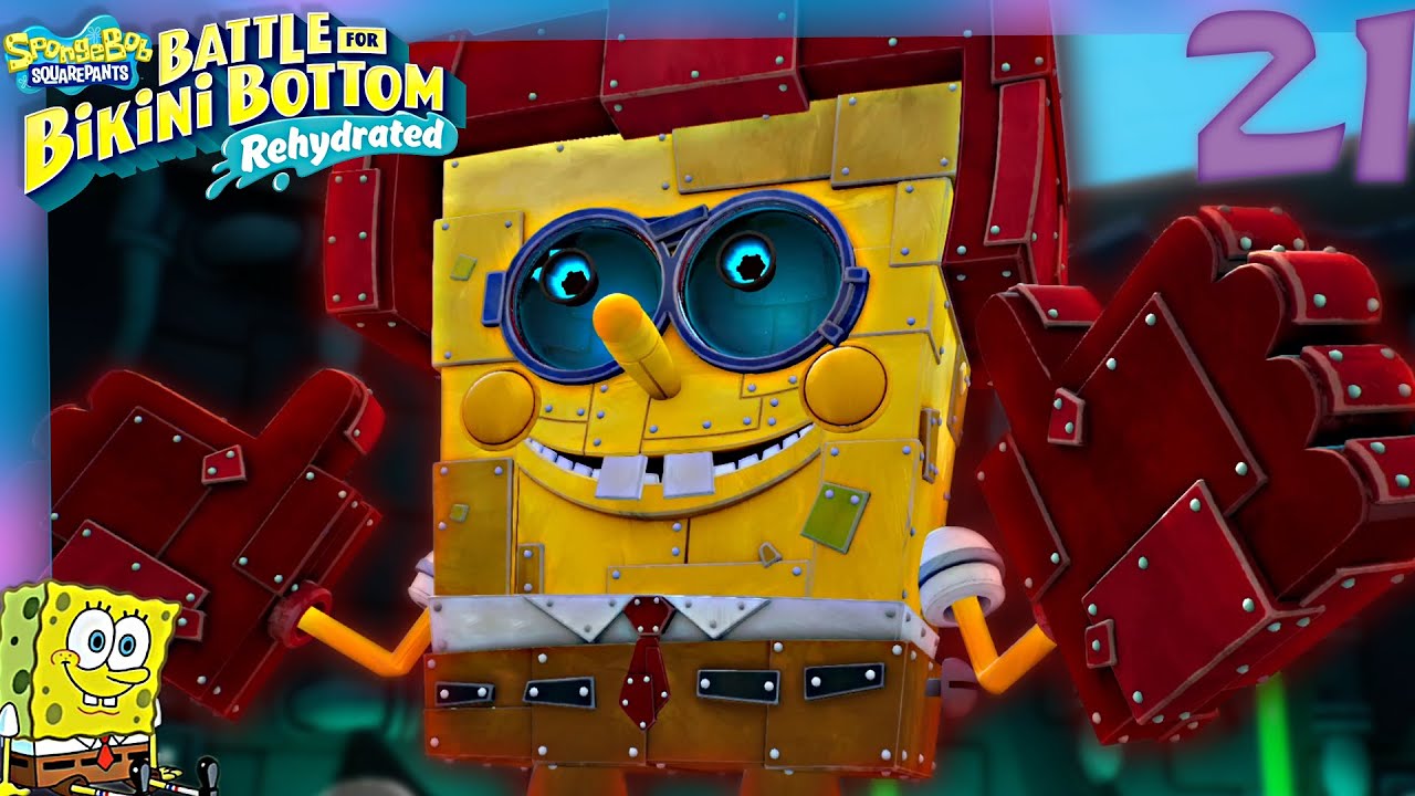 Robo-Bob! (Finale) - SpongeBob Schlacht um Bikini Bottom #21 - YouTube