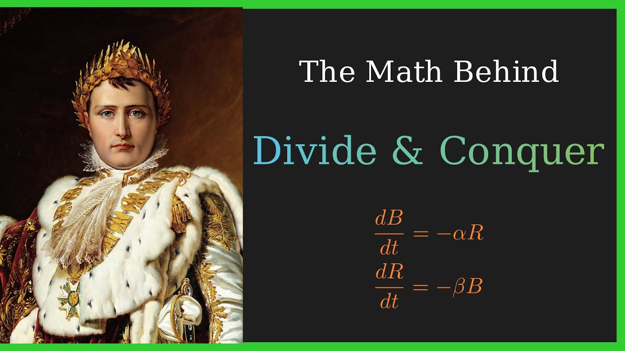 The math behind Divide and rule [𝐋𝐚𝐧𝐜𝐡𝐞𝐬𝐭𝐞𝐫’𝐬 𝐂𝐨𝐦𝐛𝐚𝐭 𝐌𝐨𝐝𝐞𝐥] - YouTube