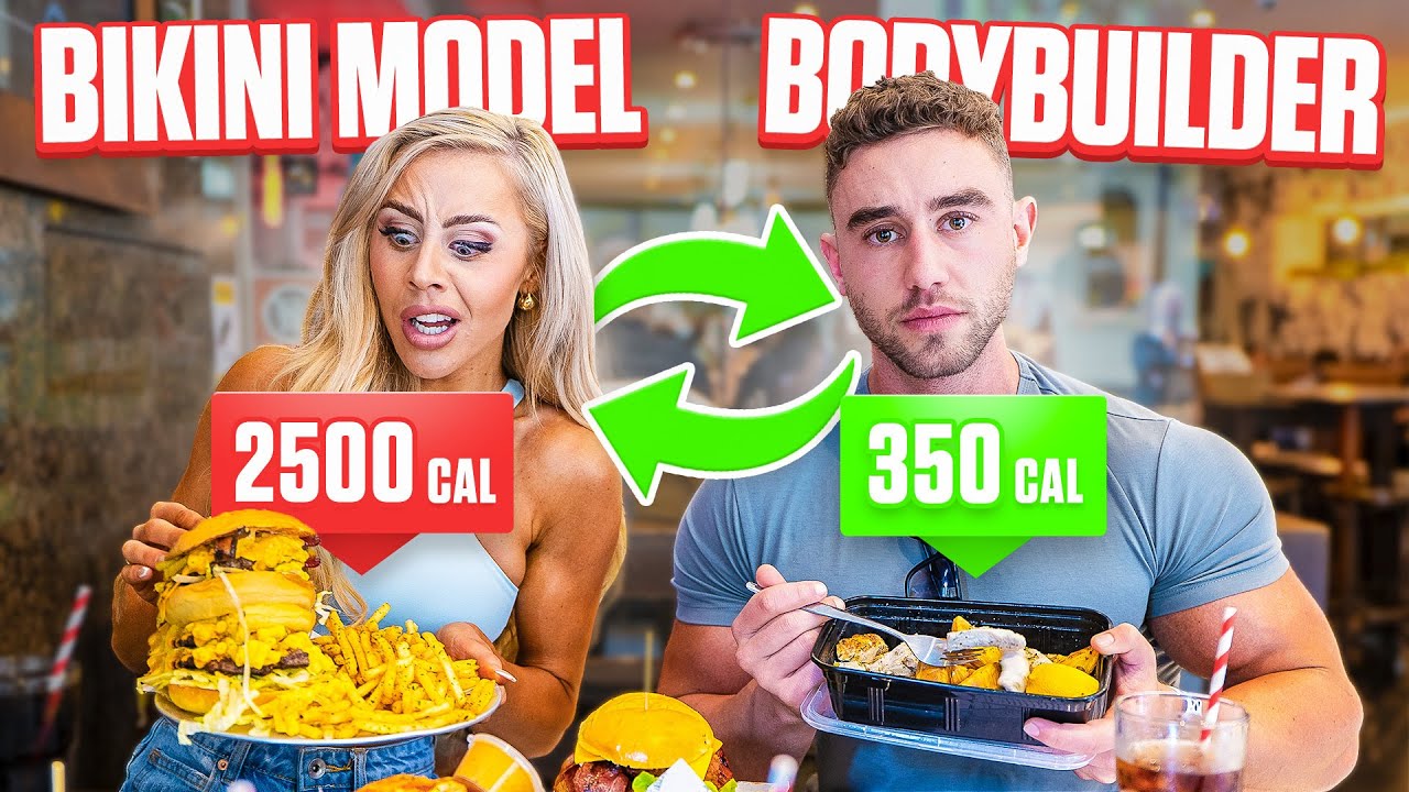 BODYBUILDER Swaps Lives with a BIKINI MODEL FOR 24 HOURS | Zac Perna ...