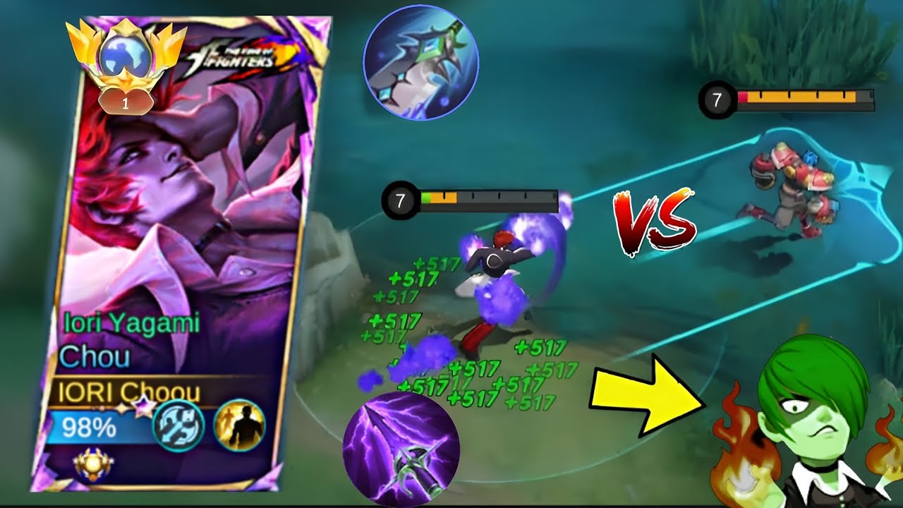 WHEN GLOBAL CHOU USE ONE SHOT BUILD IN SOLO RANK. - YouTube