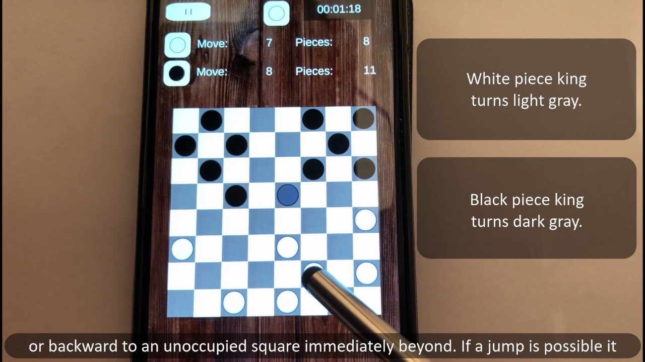 How To Play Checkers - YouTube