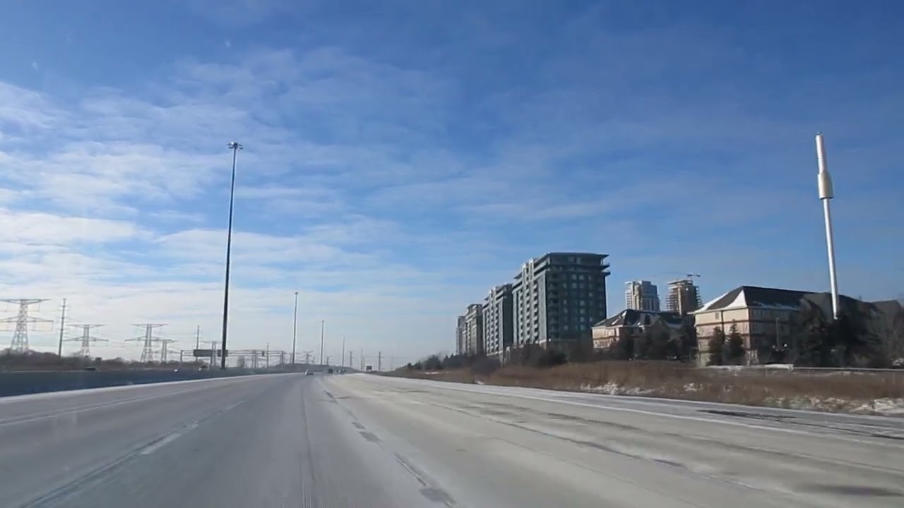 Highway 407 West, Markham, Ontario. - YouTube