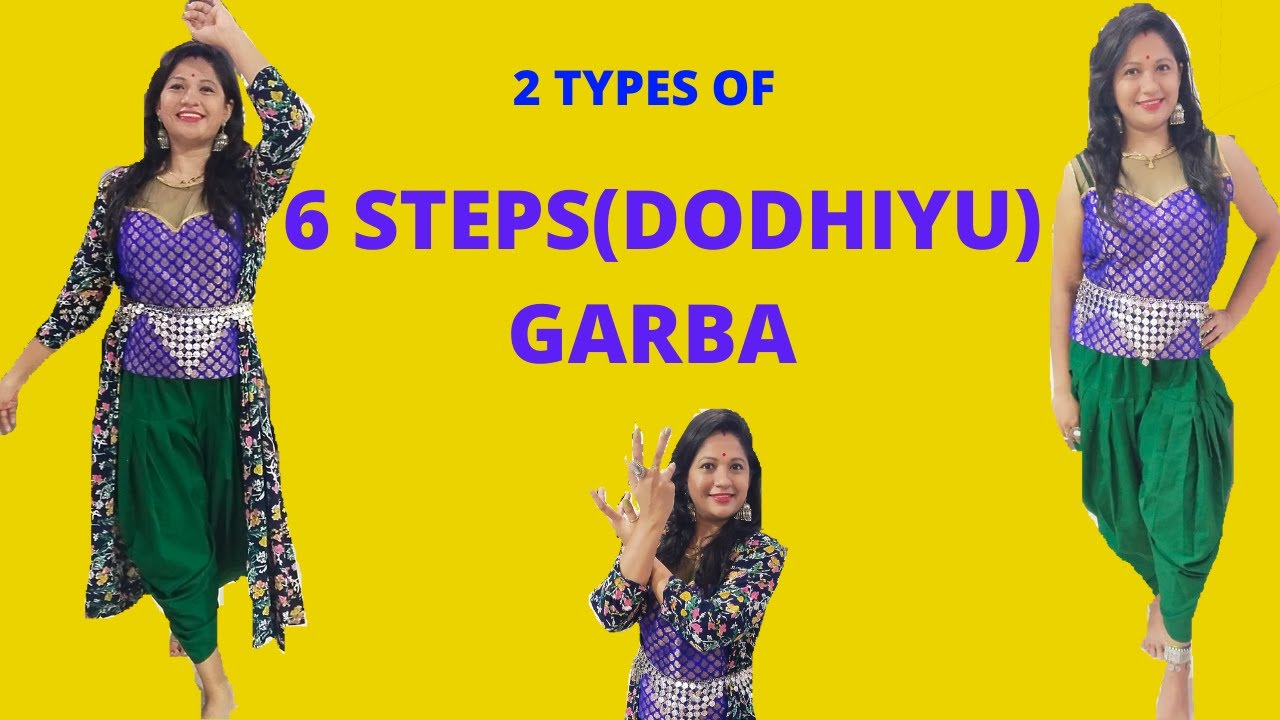 6 Steps Garba Dodhiyu Tutorial | Navratri | Gujarat's style ...