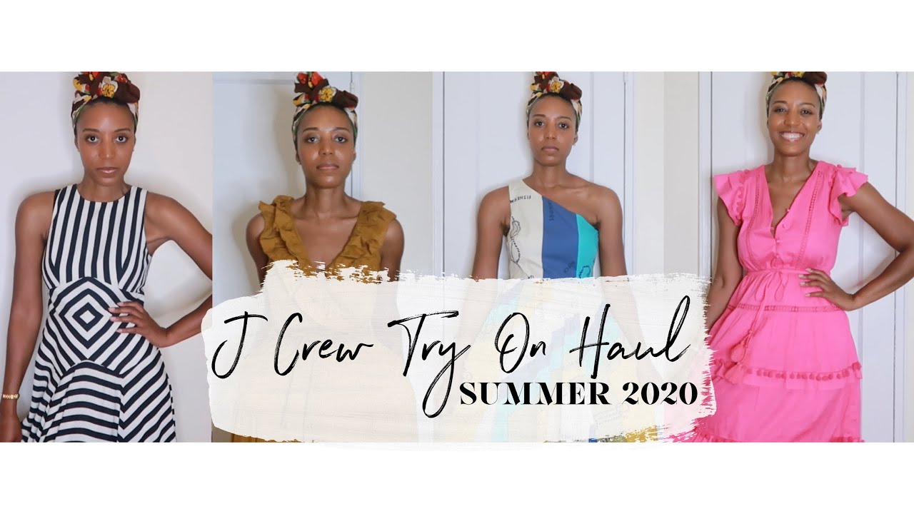 J Crew Summer Try-On-Haul + Review | 2020 Affordable Fashion For Work ...