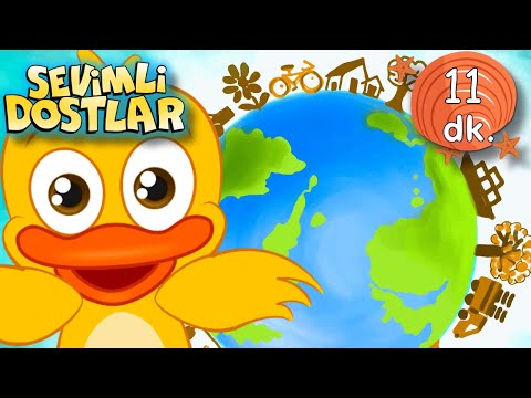 Tertemiz Dünya Şarkısı🌎 Sevimli Dostlar ile Doğayı Korumayı Öğreniyorum | Bebek ve Çocuk Şarkıları