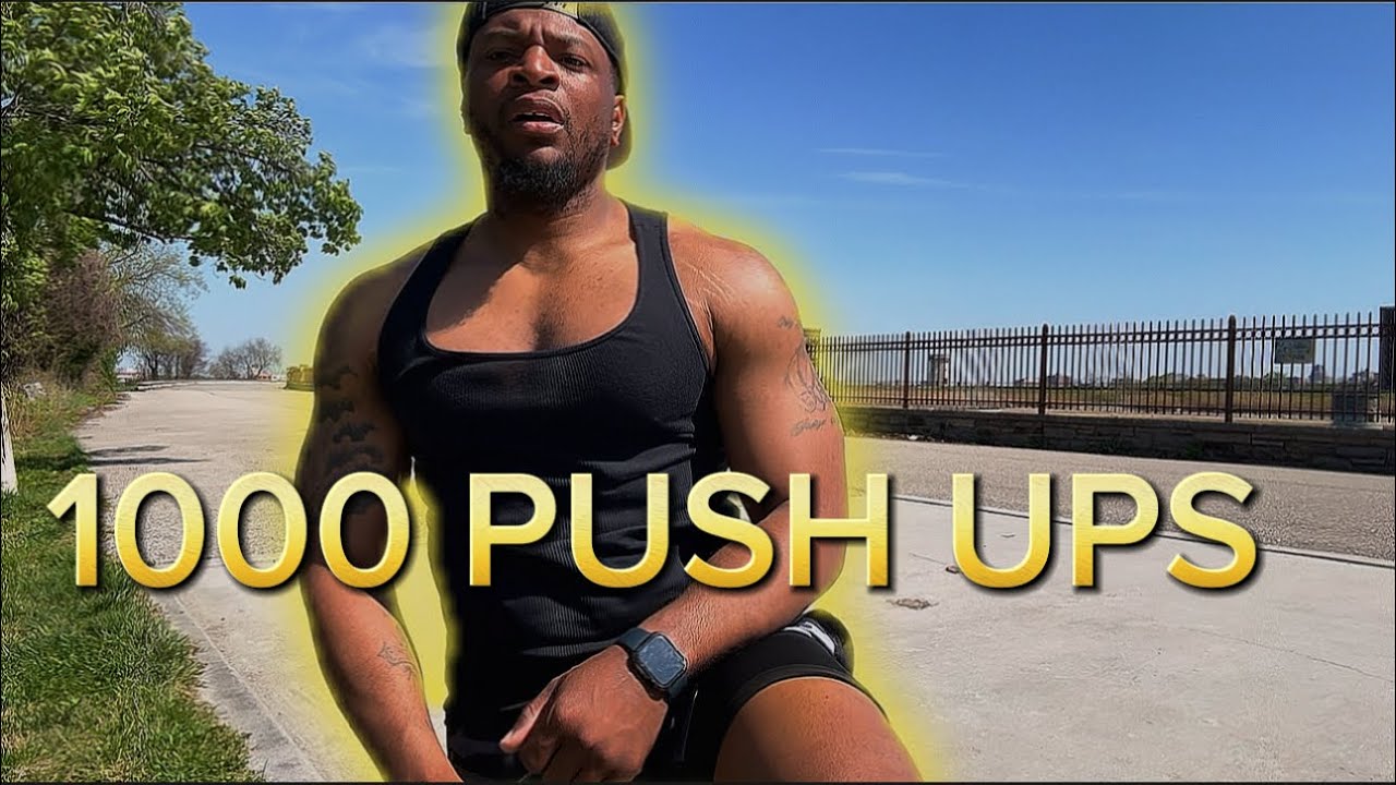 1000 push ups in 40 minutes challenge | chest workout - YouTube
