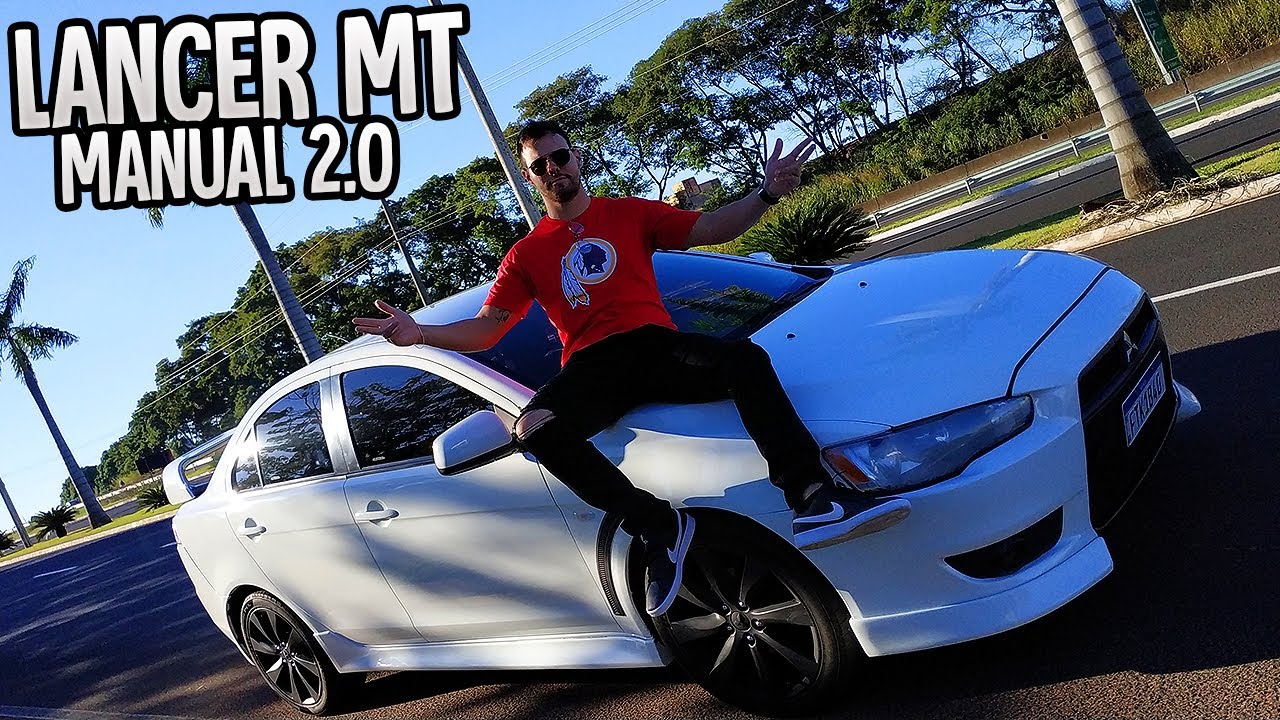 COMPREI UM MITSUBISHI LANCER MT 2.0 2014 MANUAL COM AEROFOLIO DO EVO X ...