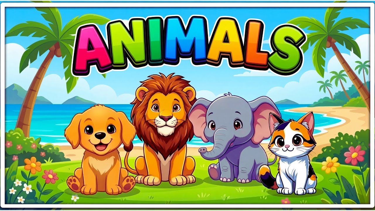 Learn English for Kids | Animals - YouTube