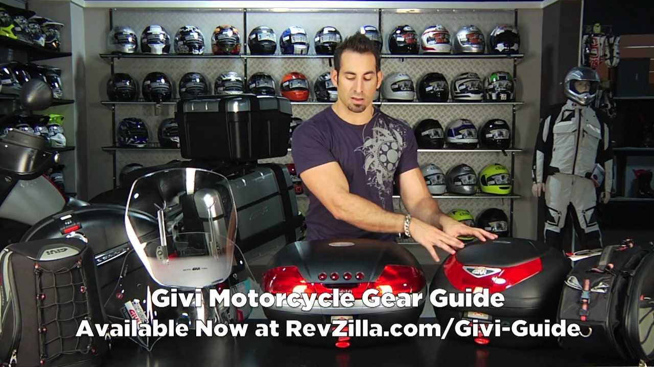 Givi Motorcycle Luggage & Gear Overview at RevZilla.com - YouTube